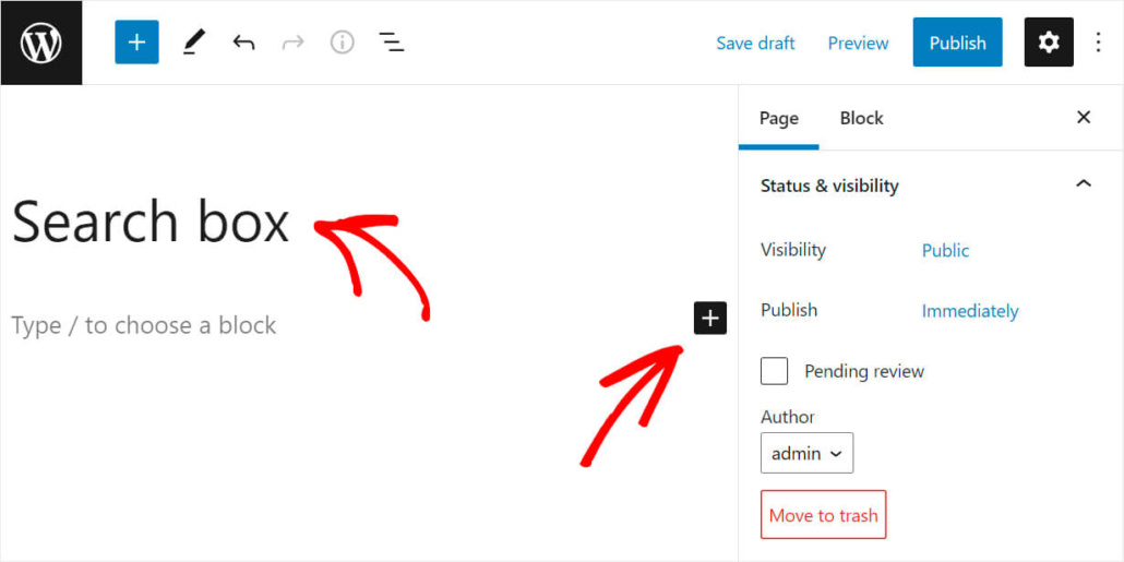 How to Add a WordPress Search Bar with Shortcode