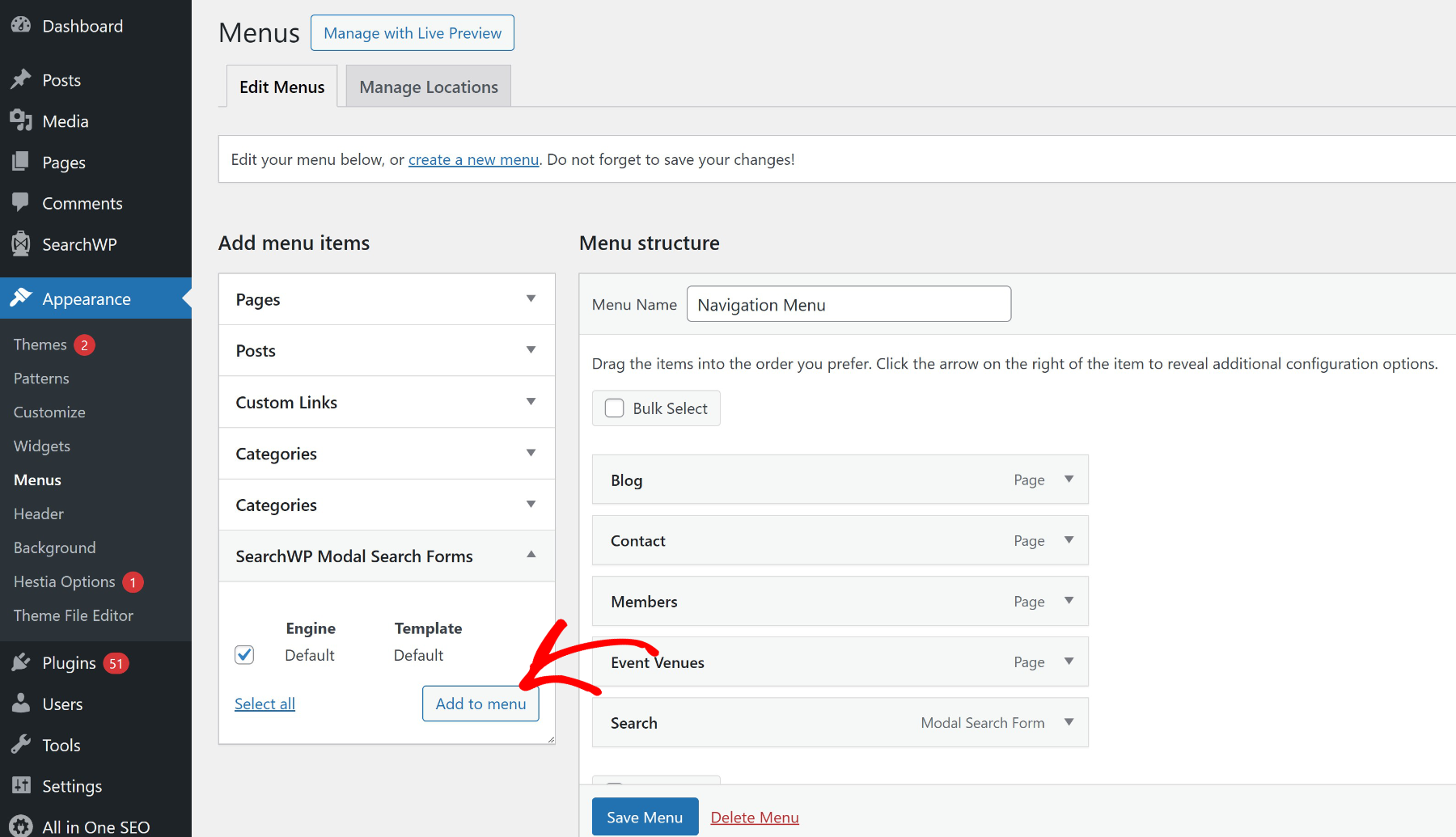 How To Add A Modal Search Form In Wordpress No Coding 4915