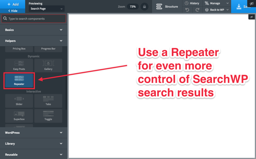 Using Oxygen Visual Site Builder and SearchWP - SearchWP