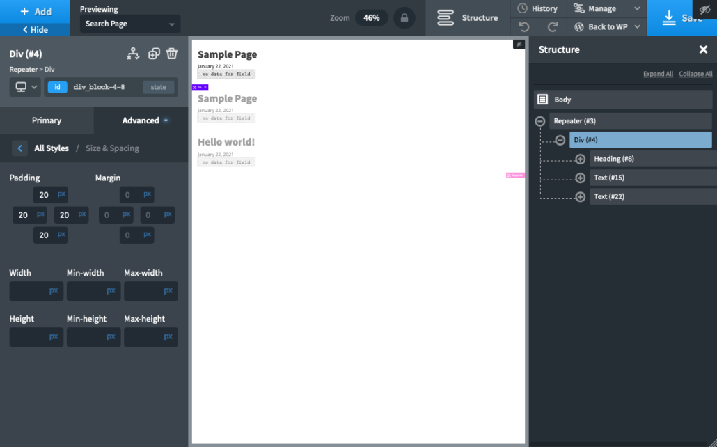 Using Oxygen Visual Site Builder and SearchWP - SearchWP